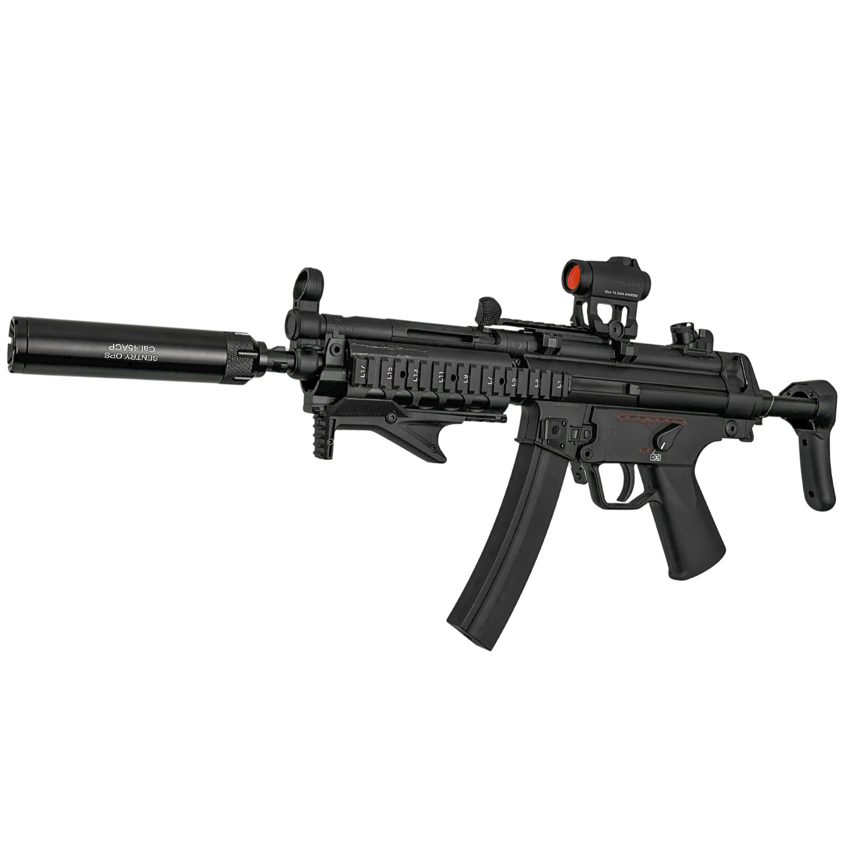 "SWAT MP5 Tactical" Comp GBU Custom - Gel Blaster (Metal) – Gel Ball ...