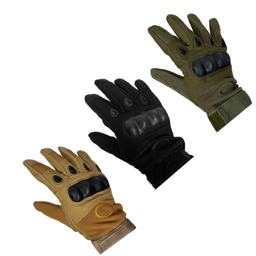 Tactical Full Hand Nylon Knuckle Military Gloves – Gel Ball Undercover