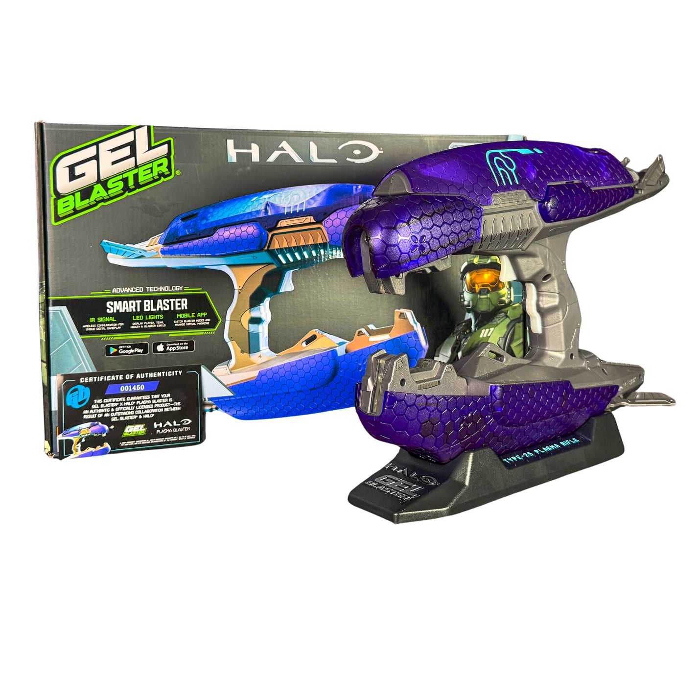 Limited Edition HALO Plasma Blaster T25 DER - Gel Blaster – Gel Ball ...