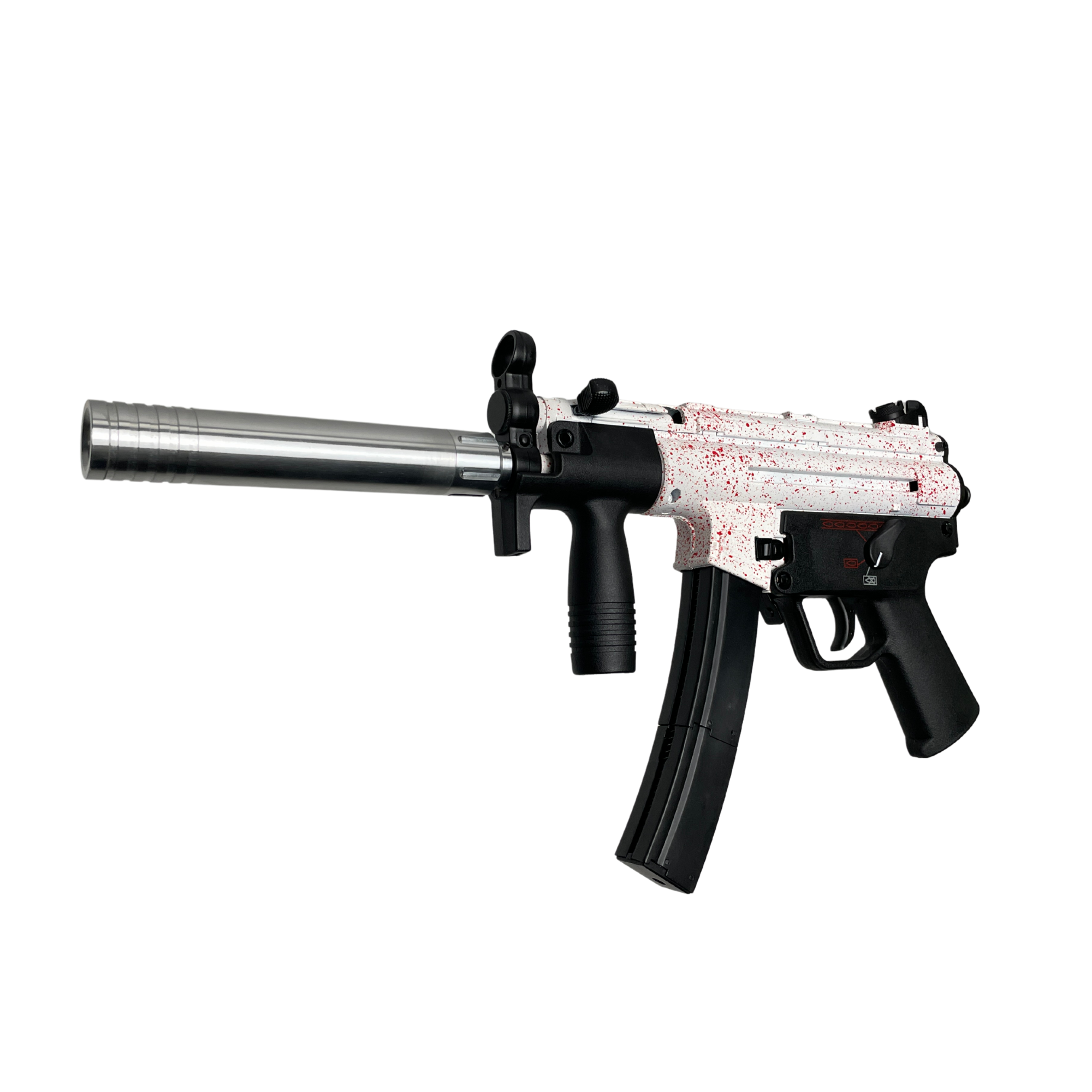 "Over-Spray" Green Gas MP5K - Gel Blaster – Gel Ball Undercover