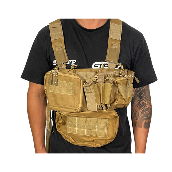Full Adjustable Big Boy Front Chest Rig Kit – Gel Ball Undercover